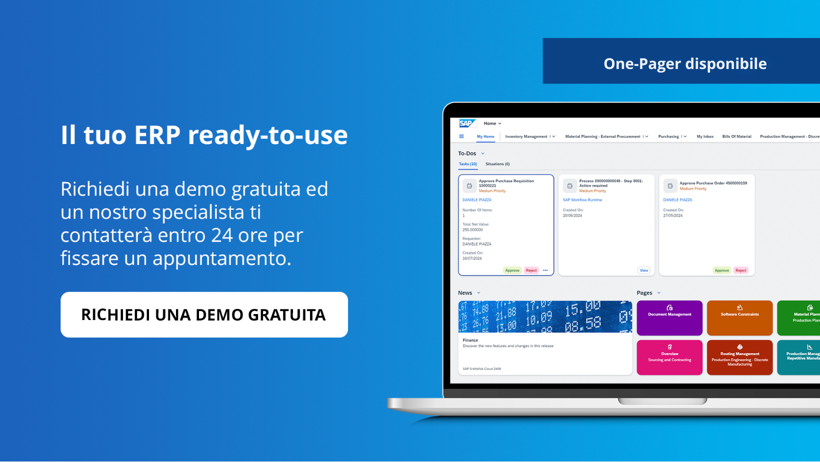 SAP ERP: cos'è e come migliora la gestione aziendale